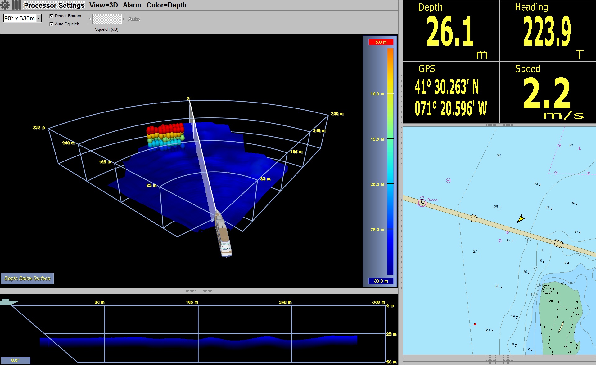 SuperyachtNews.com - Fleet - FarSounder Inc releases the SonaSoft 2.3 ...