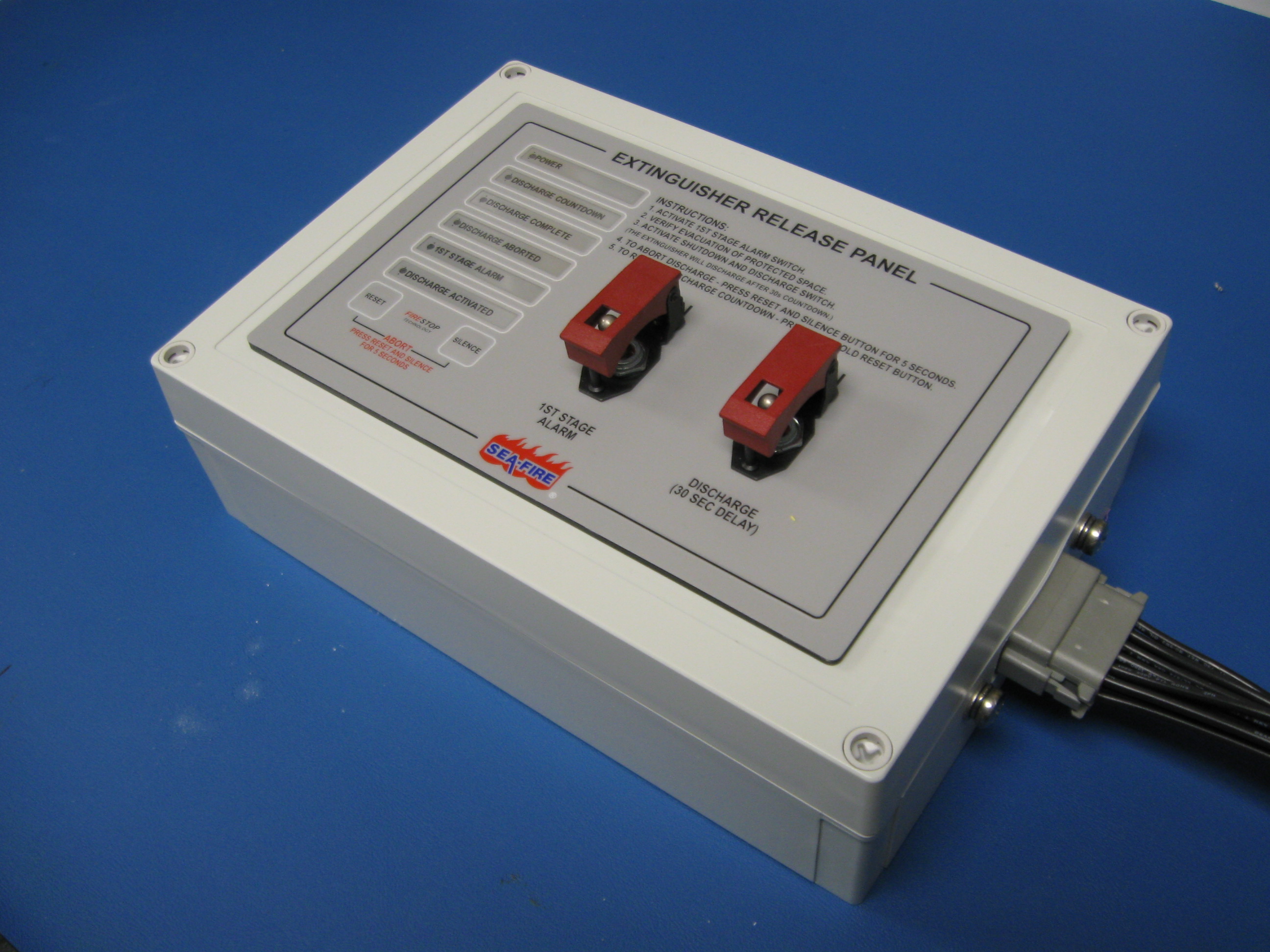 SuperyachtNews.com - Fleet - Sea-Fire launches Extinguisher Release System