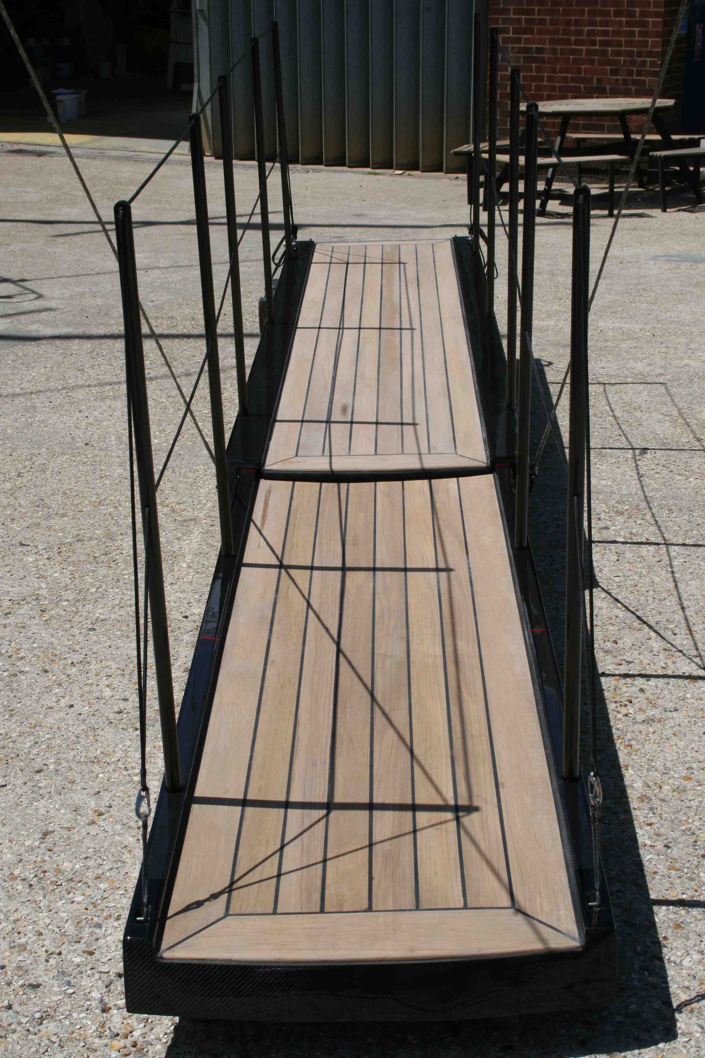 SuperyachtNews.com - Fleet - Atlas Carbon adds telescopic passerelle to ...