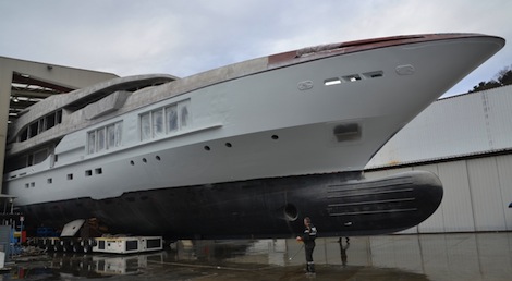 SuperyachtNews.com - Fleet - M54 hull and superstructure complete and ...