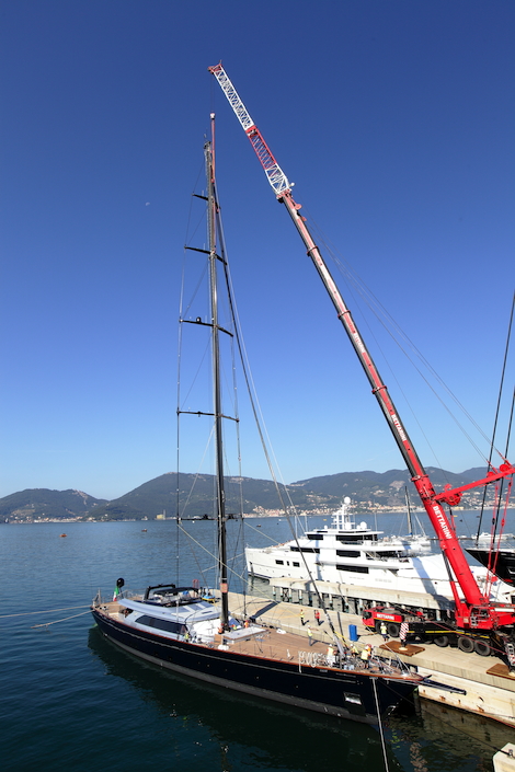 SuperyachtNews.com - Fleet - Perini's latest sloop breaking all sorts ...
