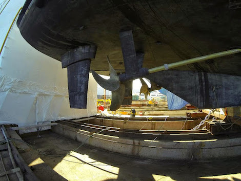 SuperyachtNews.com - Fleet - Building it up from its bare bones