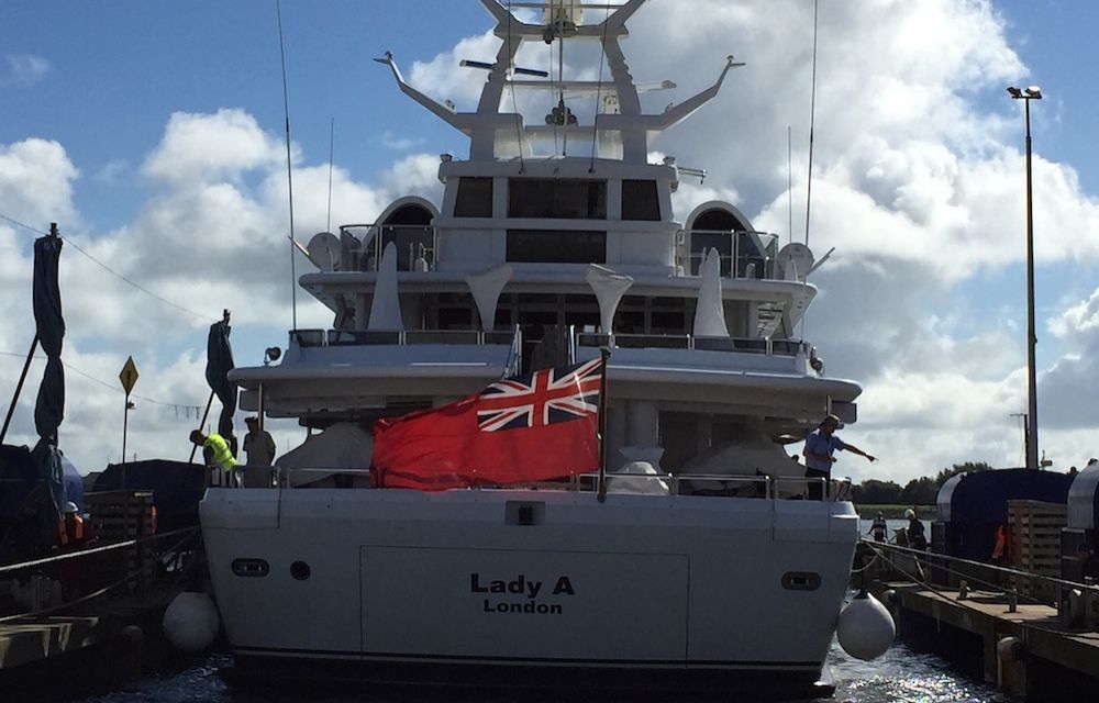 SuperyachtNews.com - Fleet - Burgess Marine to refit Lord Sugar's 'Lady A'